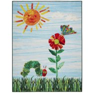 Eric Carle Elementary Pink Alphabet Kids Area Rug Pink/Blue, 35"x51 ...