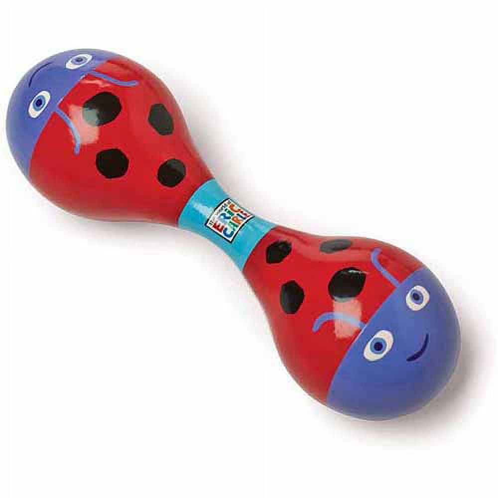 Eric Carle The Very Hungry Caterpillar Wood Maracca, Ladybug - Walmart.com