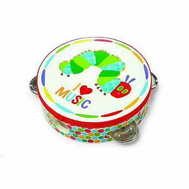Eric Carle The Very Hungry Caterpillar Wood Tamborine, Caterpillar ...