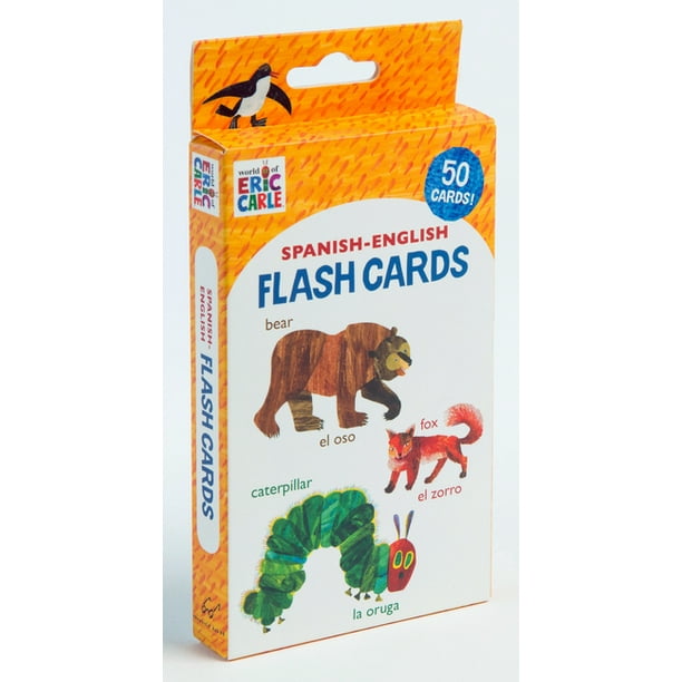 World of Eric Carle (TM) Spanish-English Flash Cards - Walmart Business ...