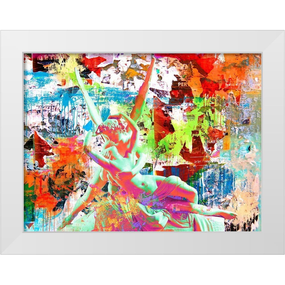 Eric, Chestier 14x12 White Modern Wood Framed Museum Art Print Titled ...