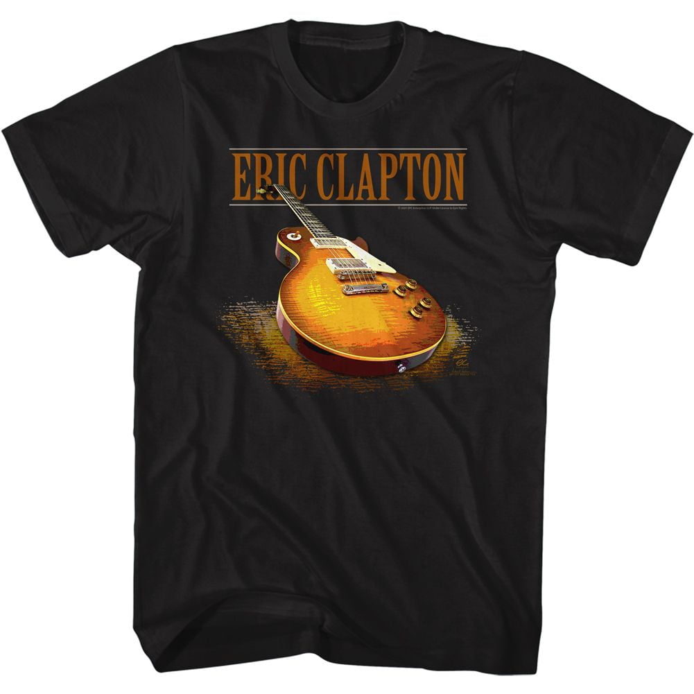 Eric Clapton Guitar Black Adult T-Shirt 3Xlt - Walmart.com