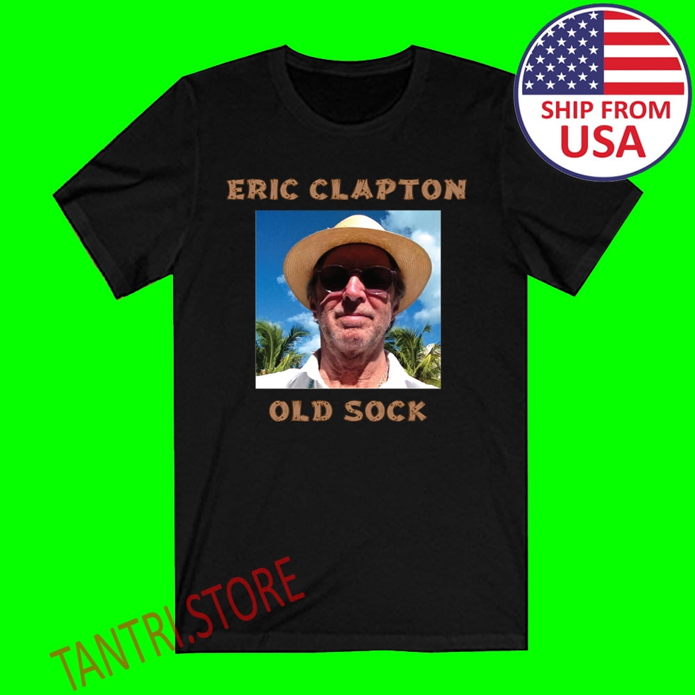 Eric Clapton Old Sock Men's Black T-Shirt Size S to 3XL - Walmart.com