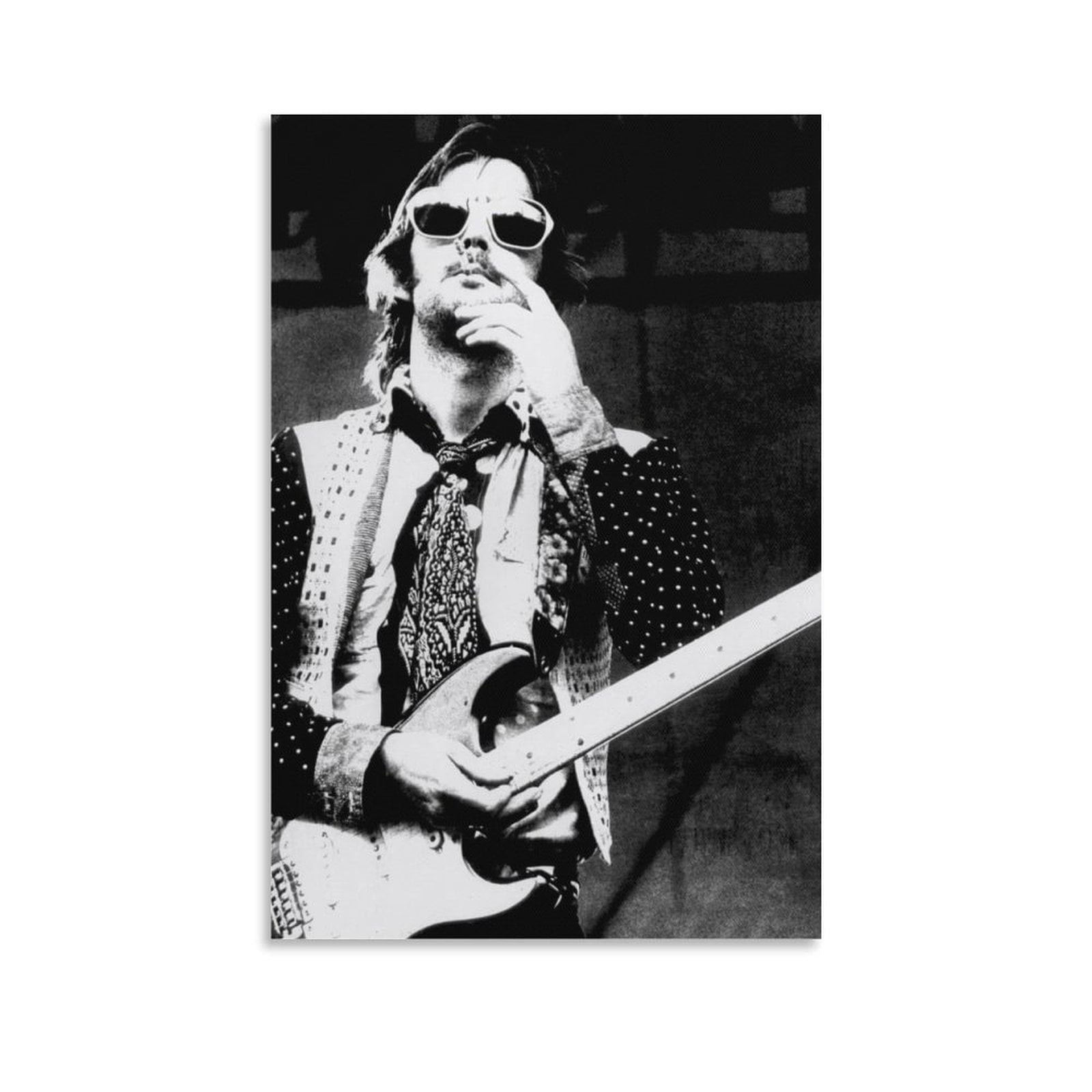 Eric Clapton Poster Painting On Canvas Wall Art Poster Scroll Picture ...
