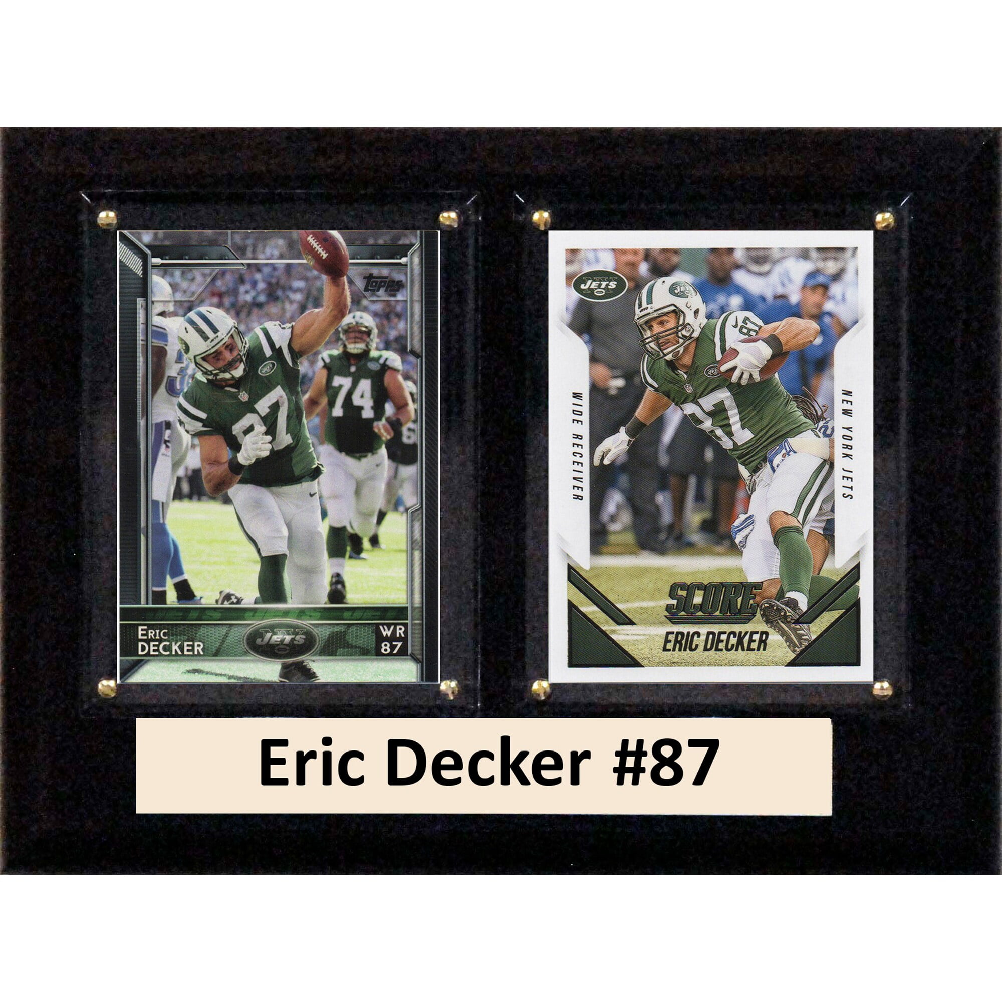 Eric Decker Jets 6'' x 8'' Plaque - Walmart.com