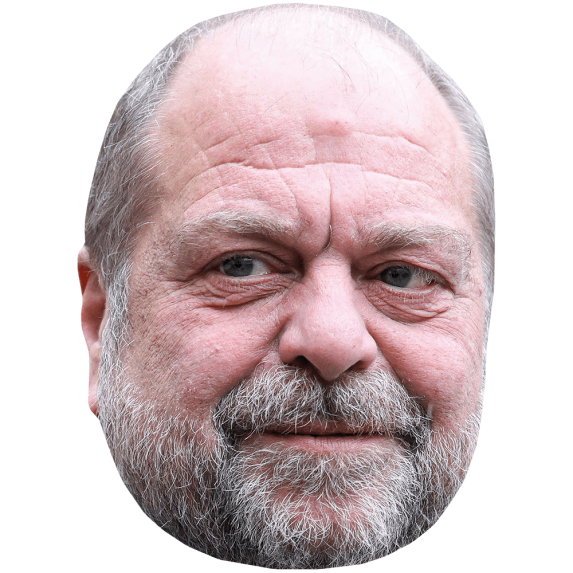 Eric Dupond-Moretti (Beard) Celebrity Mask, Flat Card Face, Fancy Dress ...