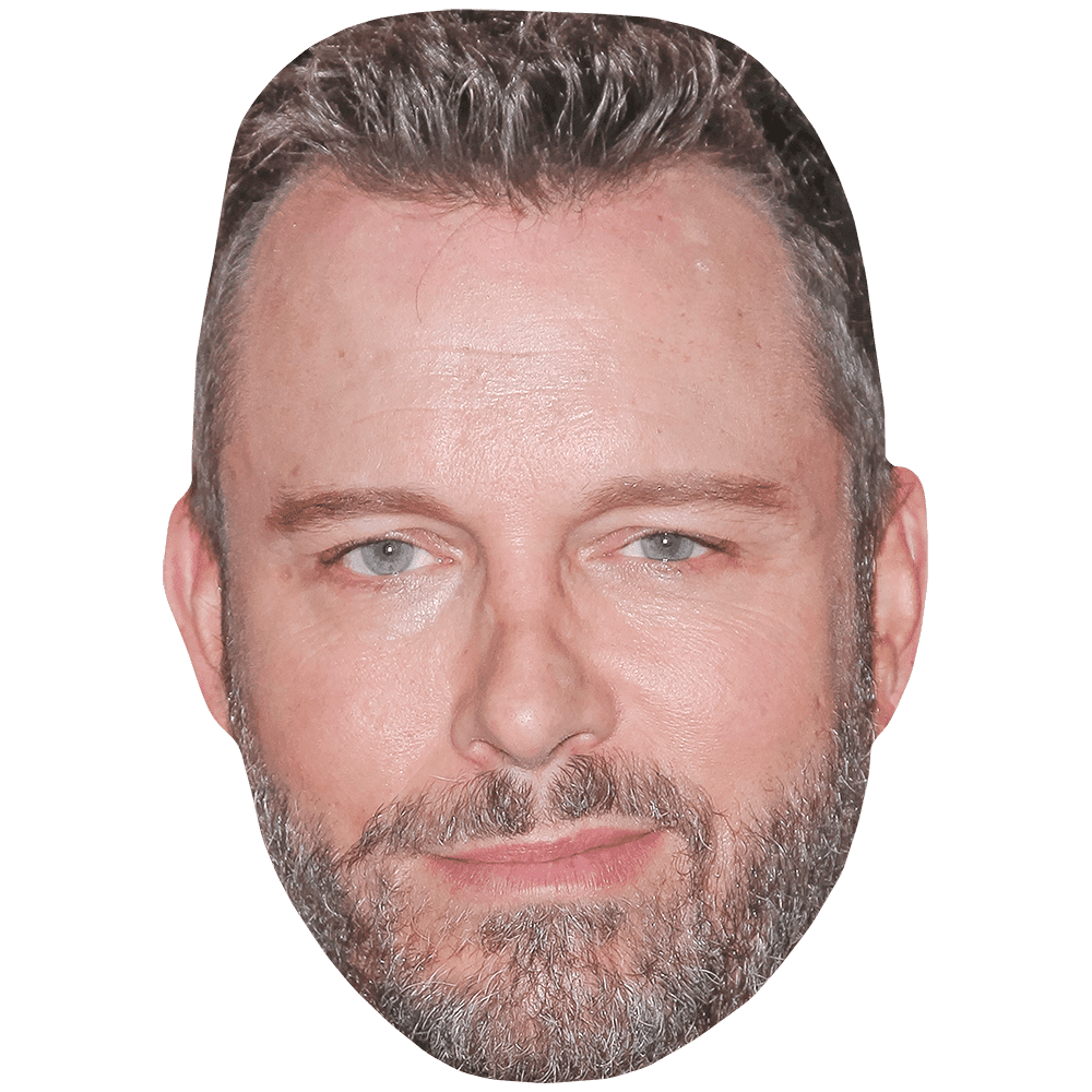 Eric Martsolf (Beard) Big Head. Larger than life mask. - Walmart.com