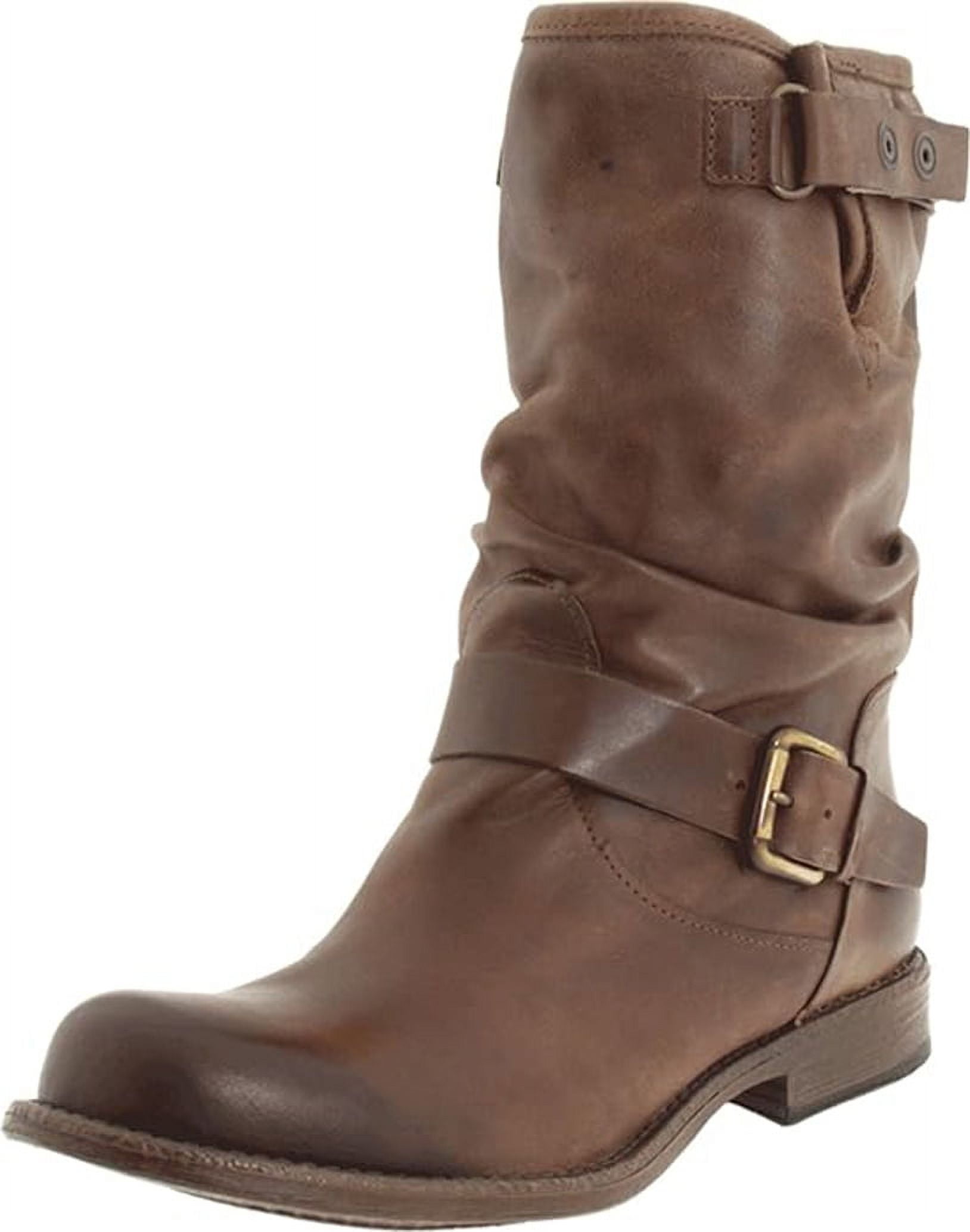 Eric Michael Women's Laguna Motorcycle Leather Boot - Walmart.com