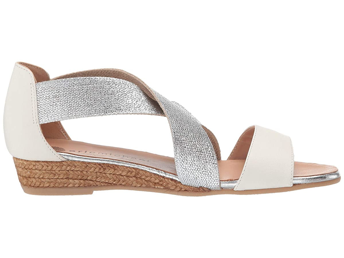 Eric Michael Women's Nover Mia 3 Stripes Slip-On Flat Espadrilles ...