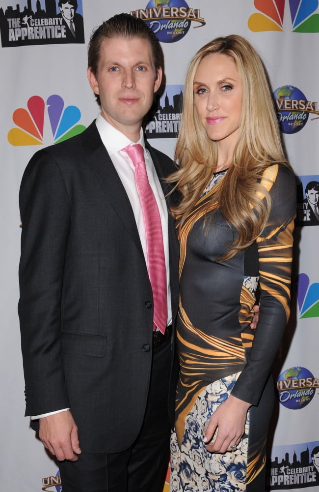 Eric Trump Lara Yunaska In Attendance For The Celebrity Apprentice ...