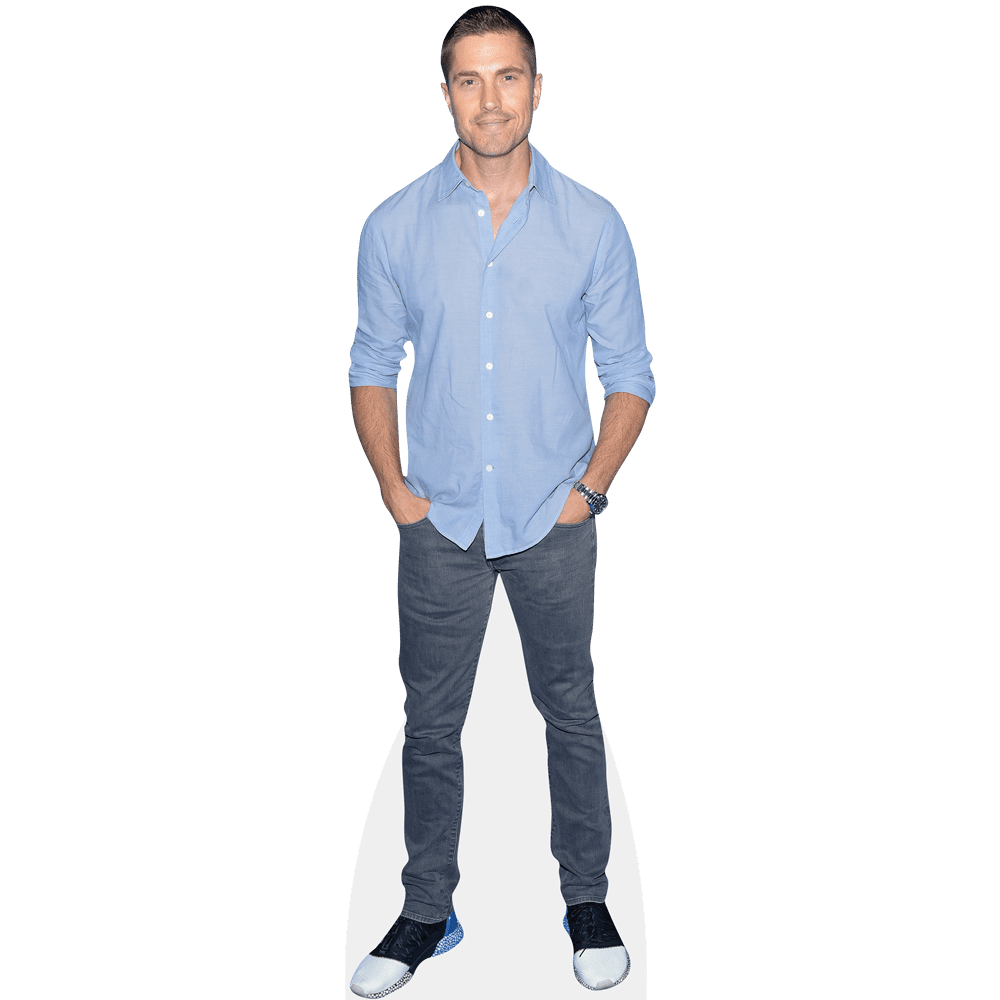 Eric Winter Lifesize Cutout Standup - Celebrity Cutouts, Blue Shirt ...