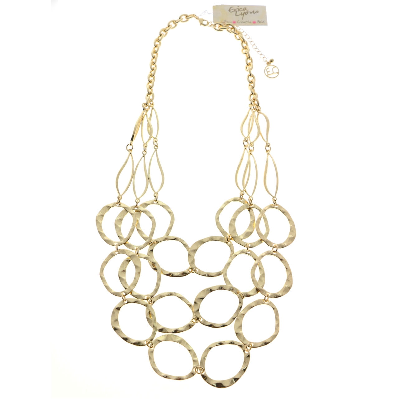 Erica Lyons Fashion-Necklace Gold-Tone - Walmart.com