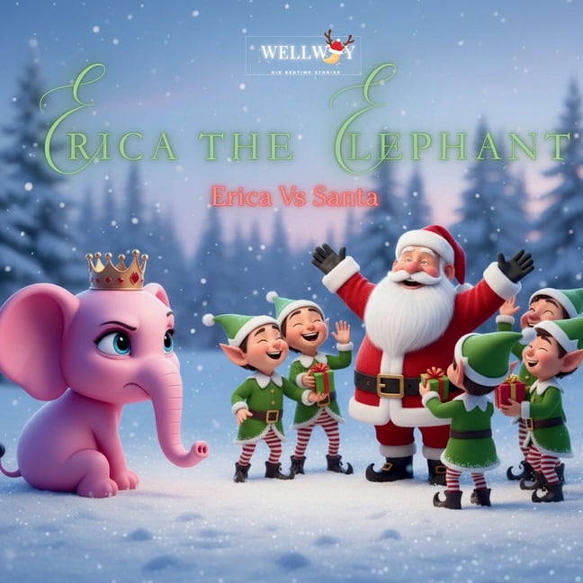 Erica the Elephant: Erica Vs Santa, (Paperback) - Walmart.com