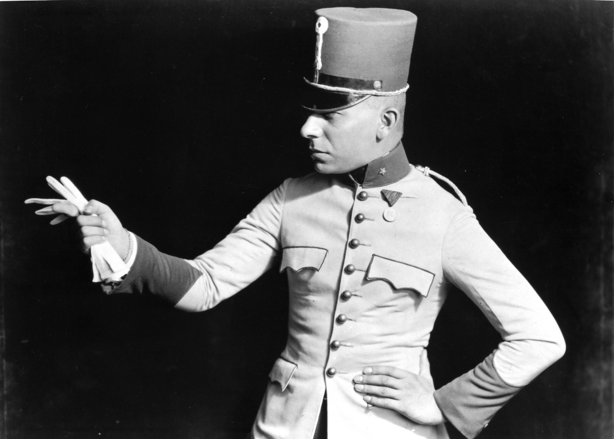 Erich Von Stroheim wearing a military uniform Photo Print (24 x 30 ...