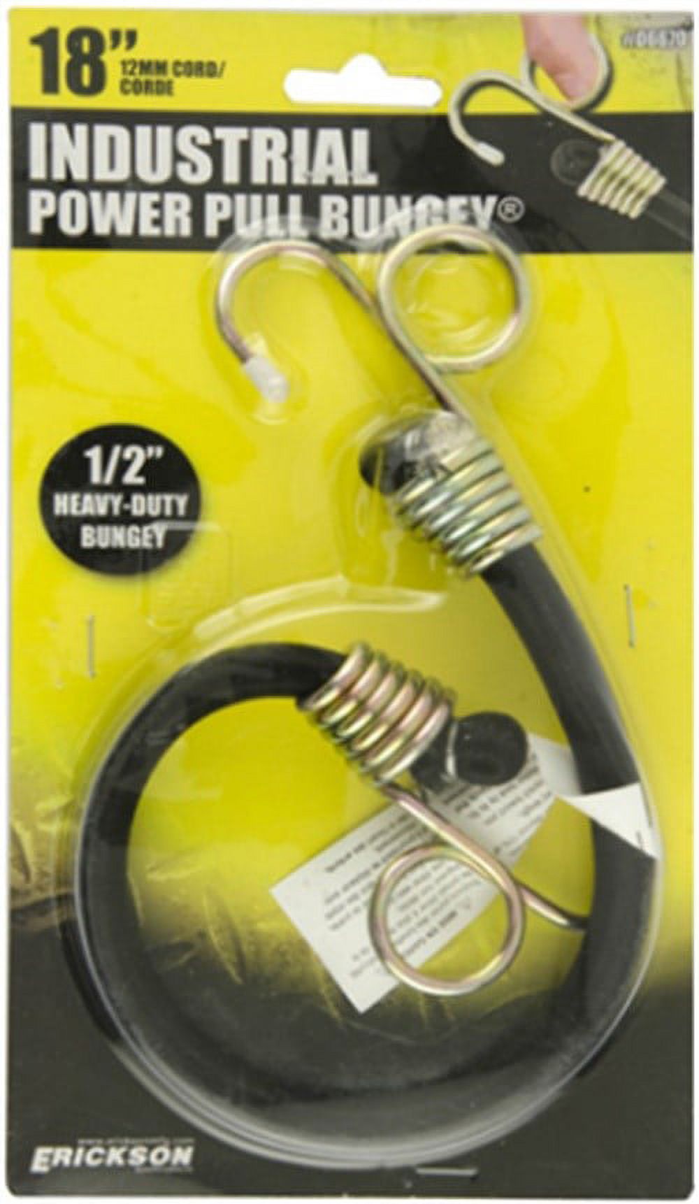 Erickson 1/2 In. x 42 In. Industrial Power Pull Bungee Cord, Black ...