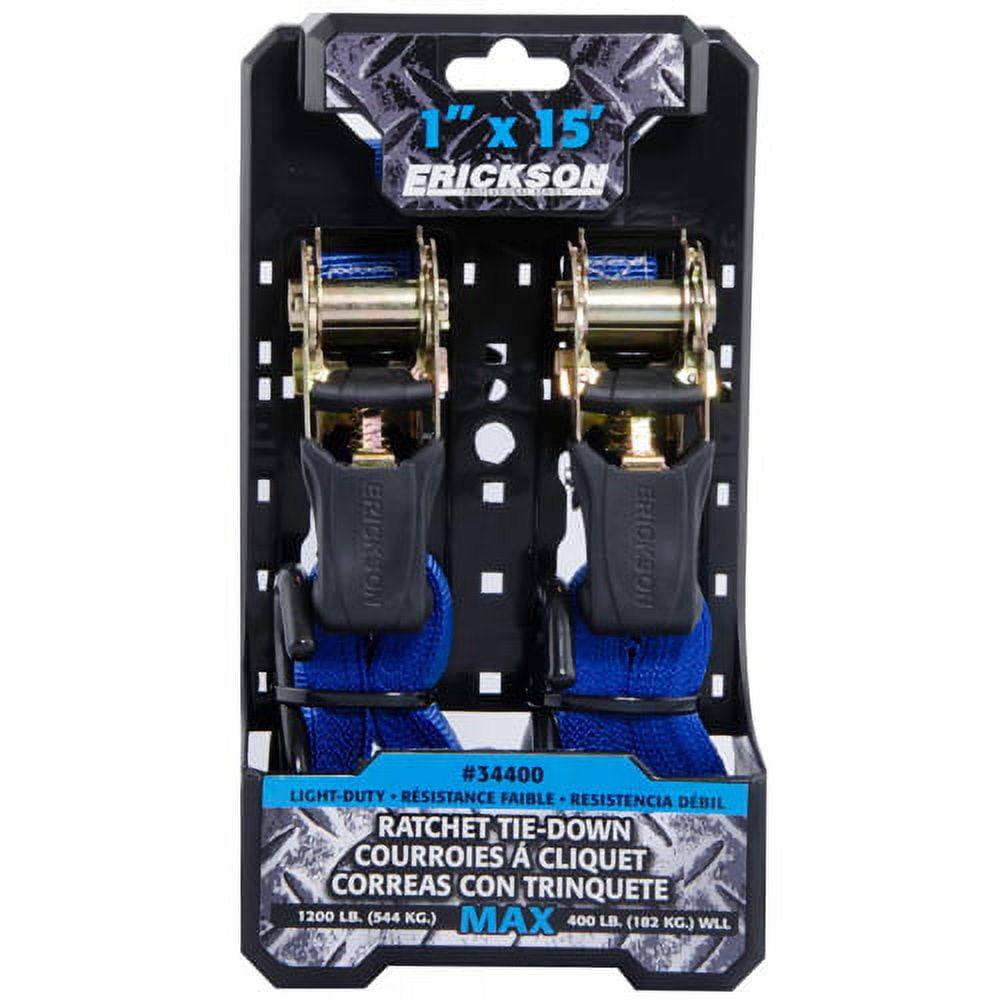 Erickson Soft Grip Ratcheting Tie Downs - Walmart.com