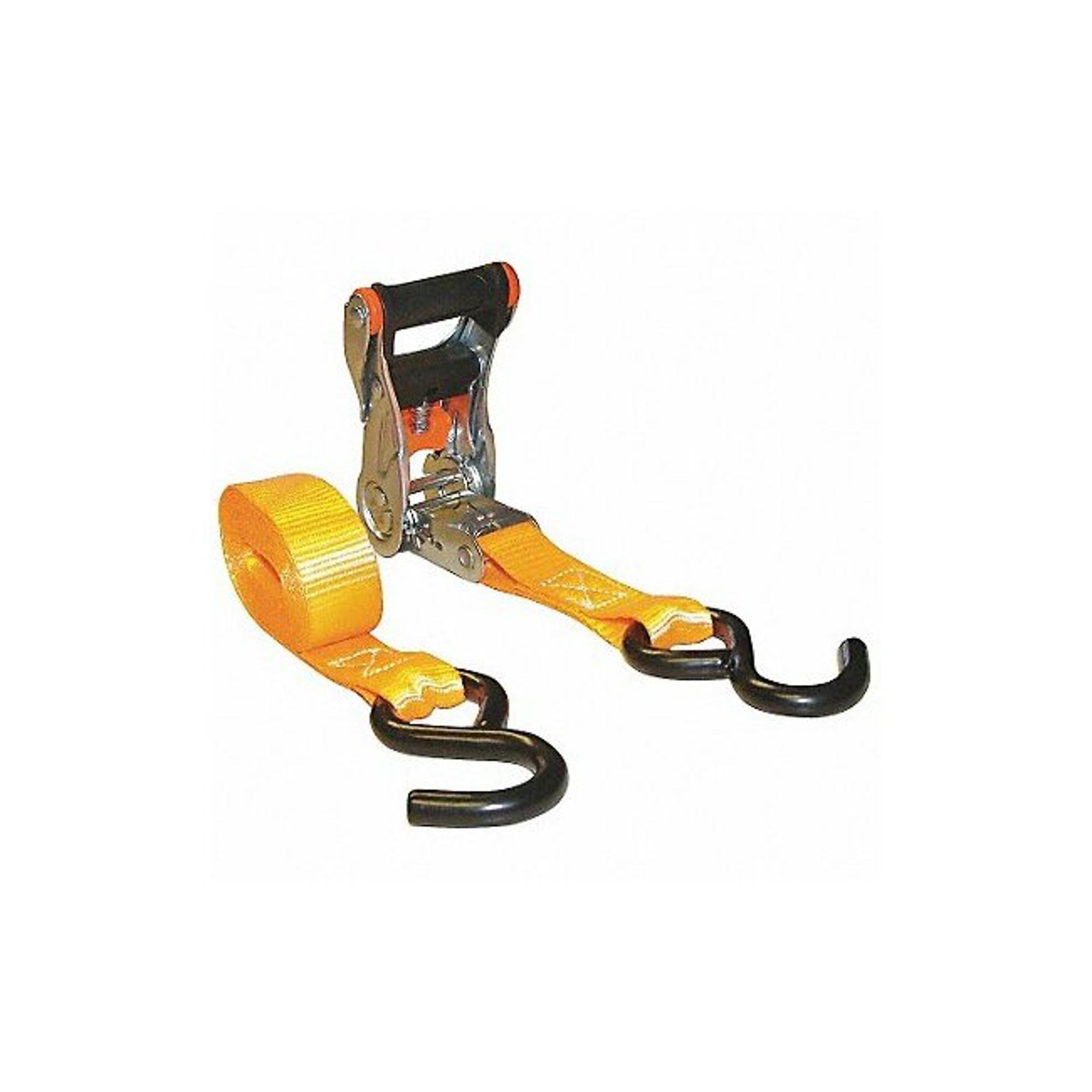 Erickson Tie Down Strap,S-Hook,Orange,PK4 31352 - Walmart.com