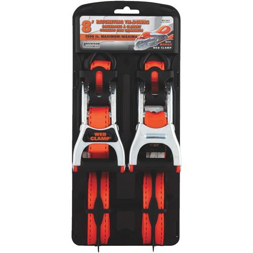 Erickson Web Clamp Ratchet Strap 1"X8' TRAP, Each - Walmart.com