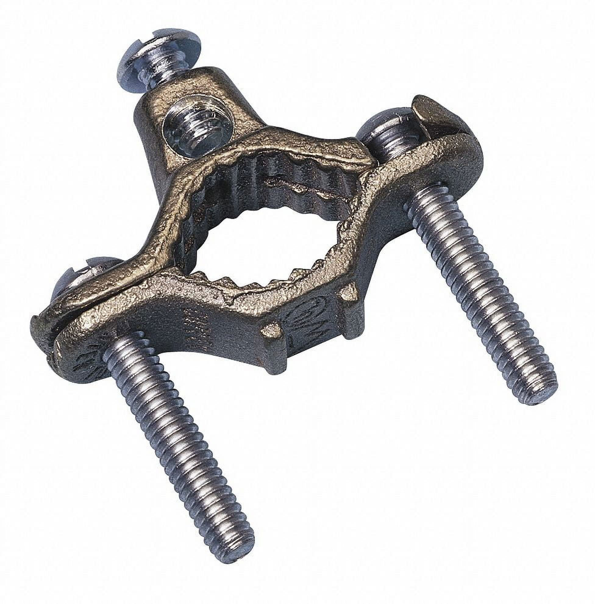 Erico CWP1JU Copper Pipe Clamp Bronze, 1/2" - 1" - Walmart.com