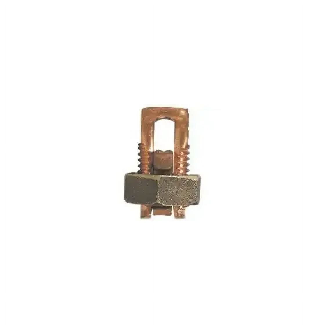 Erico ESB1/0 Blackburn 1/0 Stranded 4 Solid Split Bolt Connector, Each ...