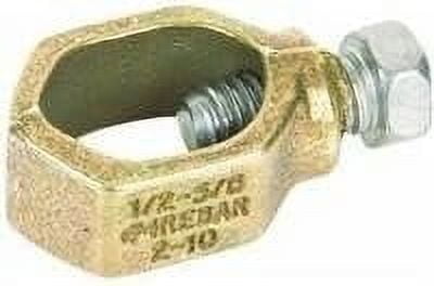 Erico Ground Rod Clamp 1/2 ", 5/8 ", Size 2 To 10 Poly - Walmart.com