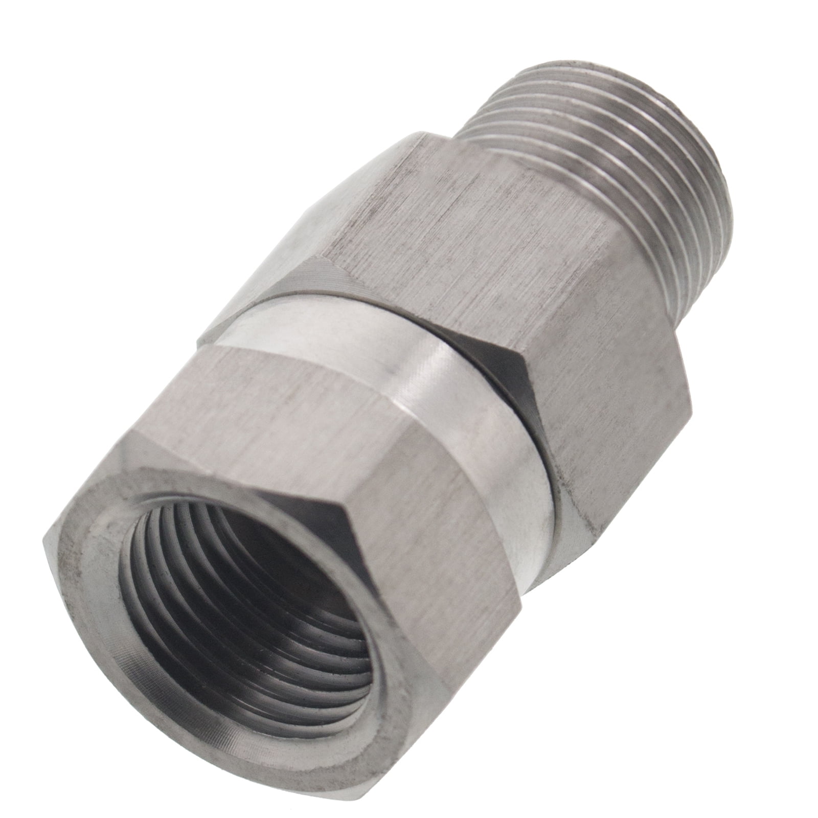 Erie Tools 3/8" NPT Stainless Steel Swivel Coupler for Pressure Washer ...