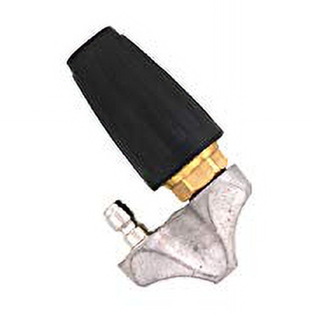 Erie Tools 4pc Sewer Jetter Nozzle Kit fits 3000 PSI 1/4" Quick Connect ...