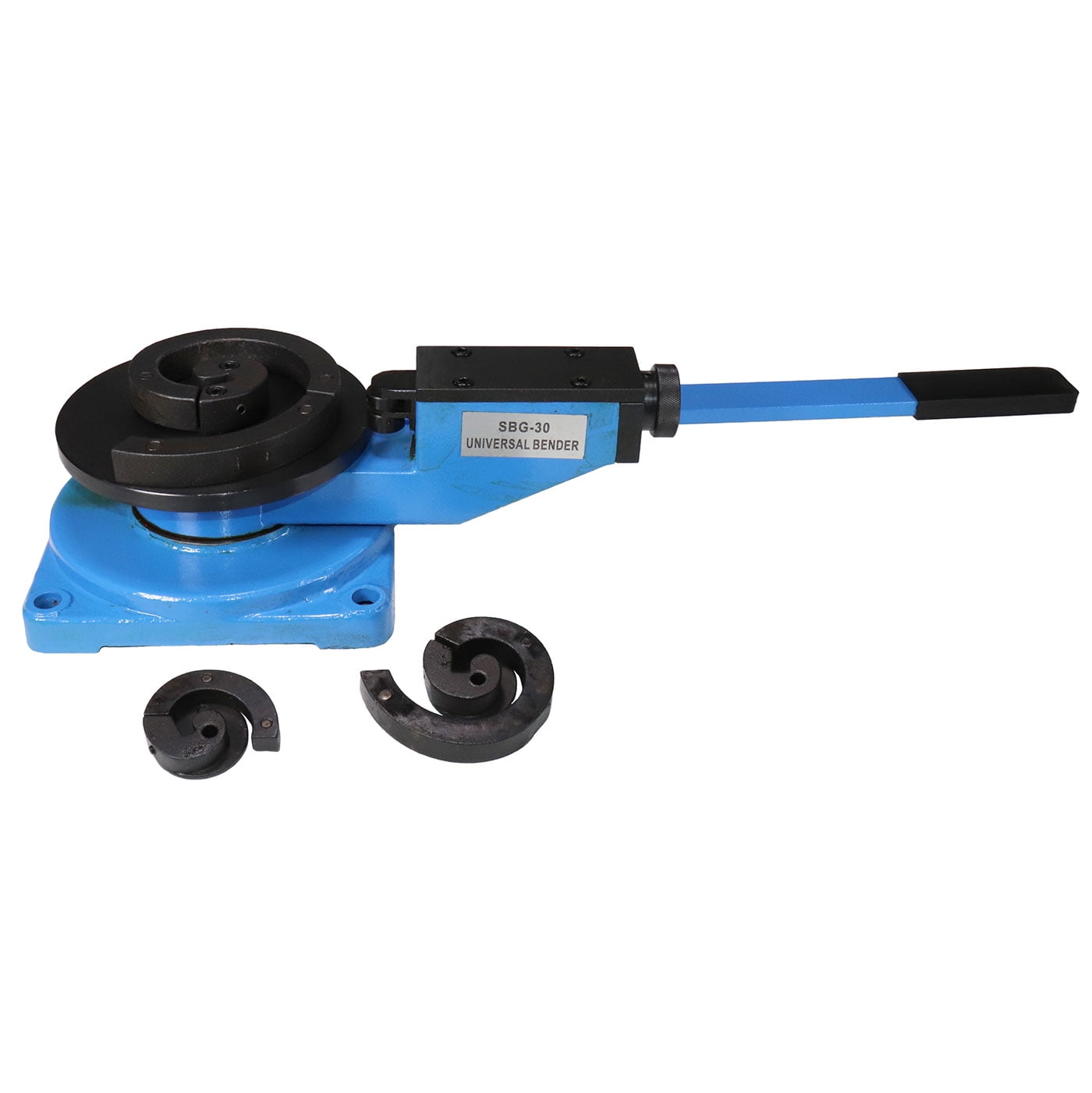 Erie Tools® Bench Mount Scroll Bar Bender for Angular Roll Hoop and ...