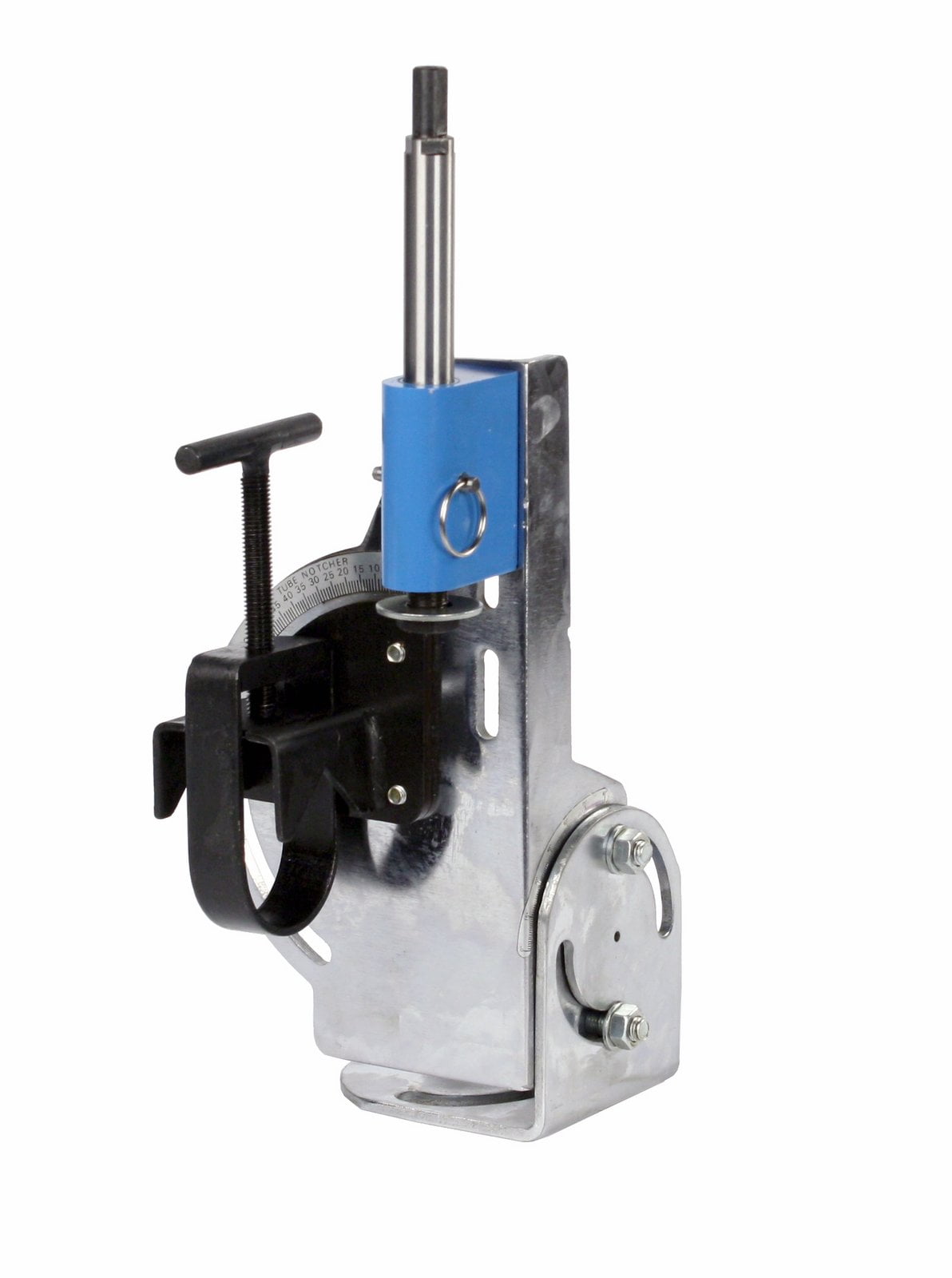 Erie Tools Tube And Pipe Notcher Tool for 0-60 Degree Angle Notches ...