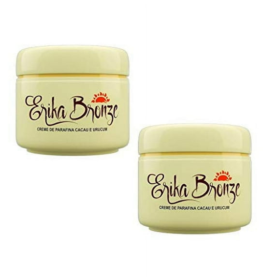 Erika Bronze Cocoa and Annatto Paraffin Cream (Pach with 2 Units)-90 gr ...