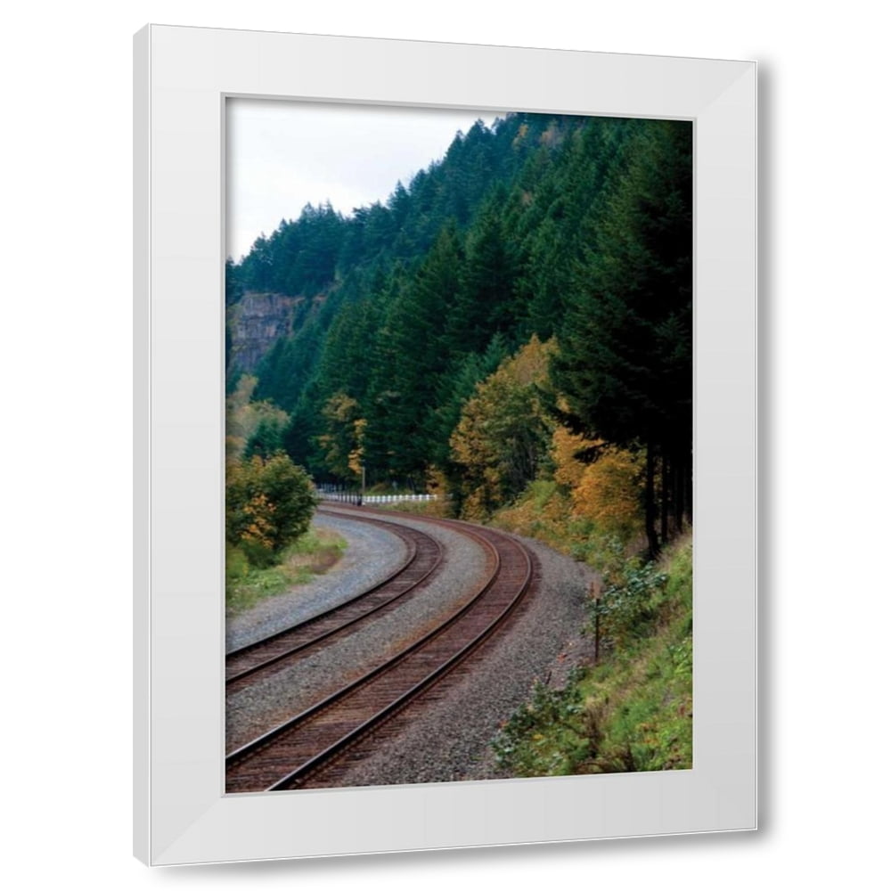 Erin Berzel 13x18 White Modern Wood Framed Wall Art Titled - Union ...