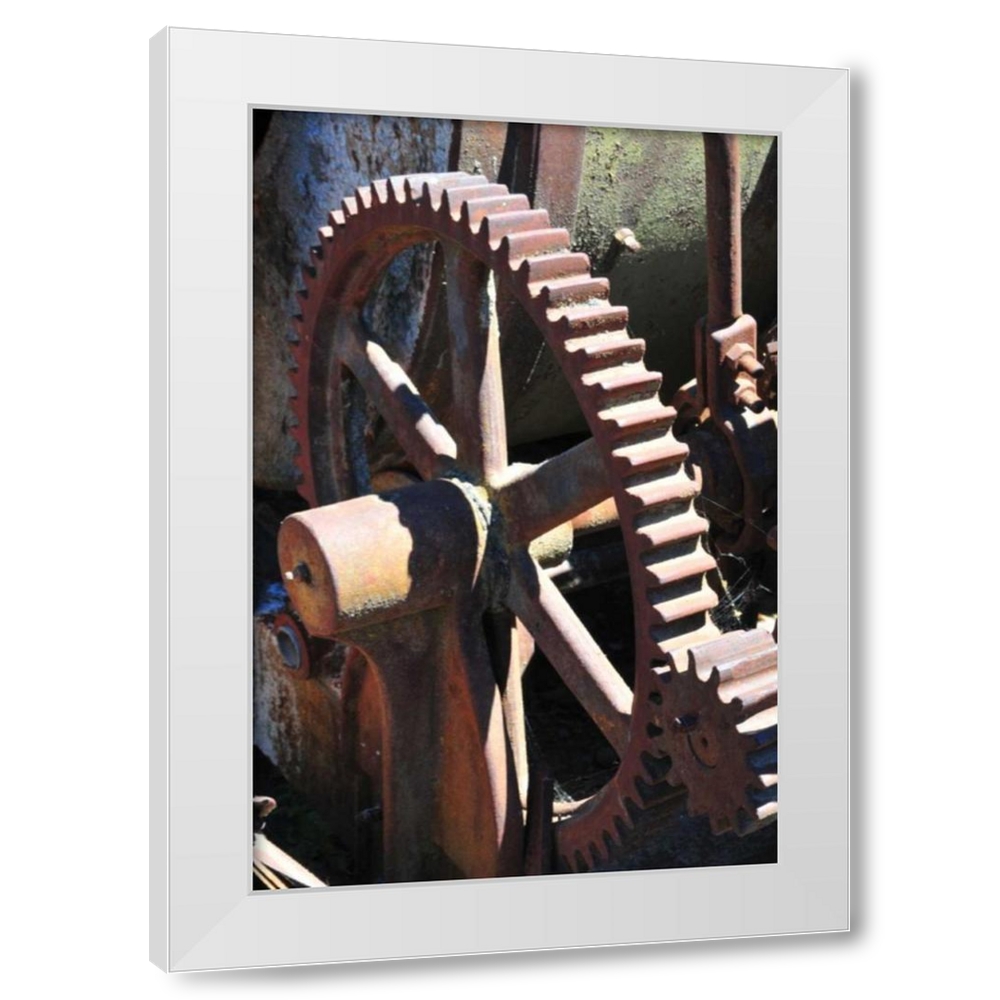 Erin Berzel 23x32 White Modern Wood Framed Wall Art Titled - New Era II ...