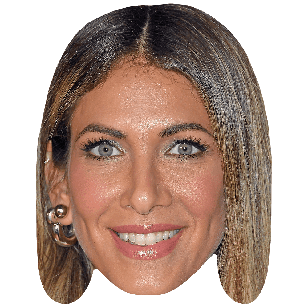 Erin Lichy (Smile) Celebrity Mask, Flat Card Face, Fancy Dress Mask ...