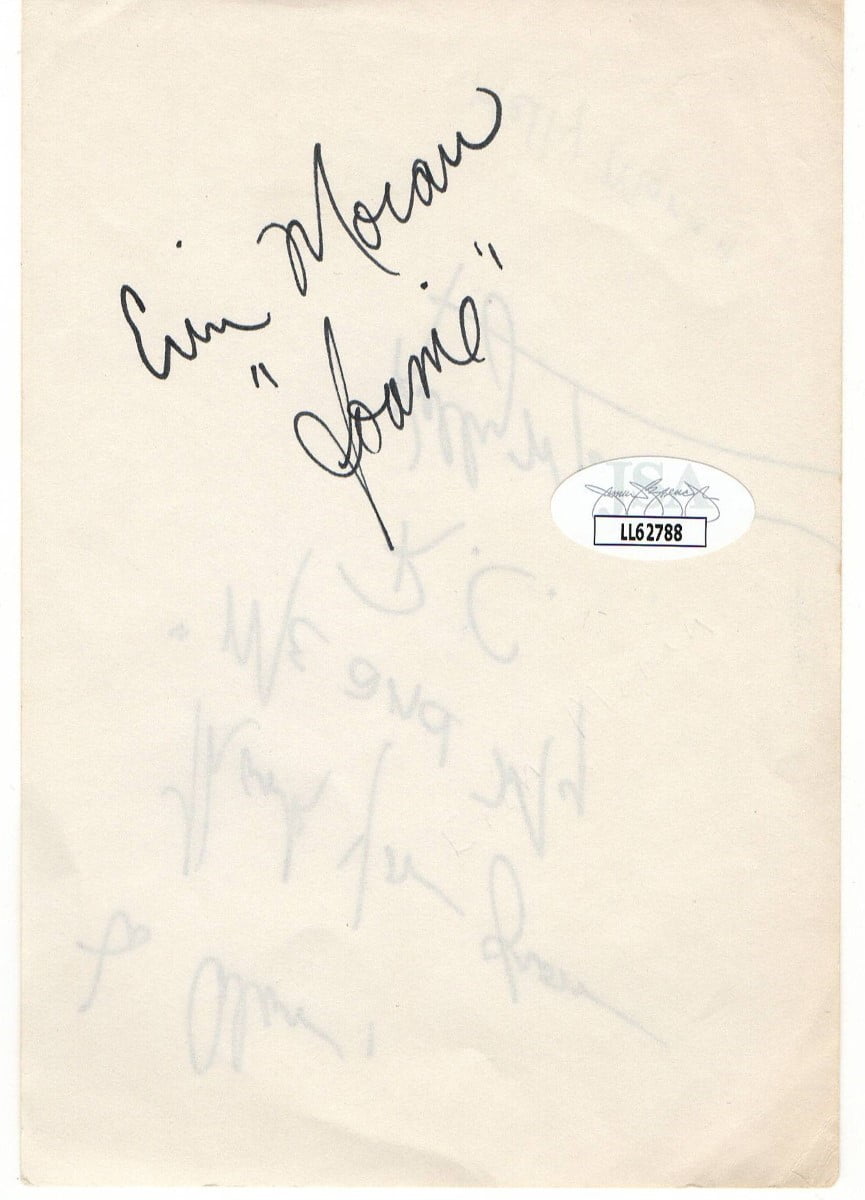 Erin Moran Signed Autographed Cut Autograph Happy Days "Joanie" JSA ...