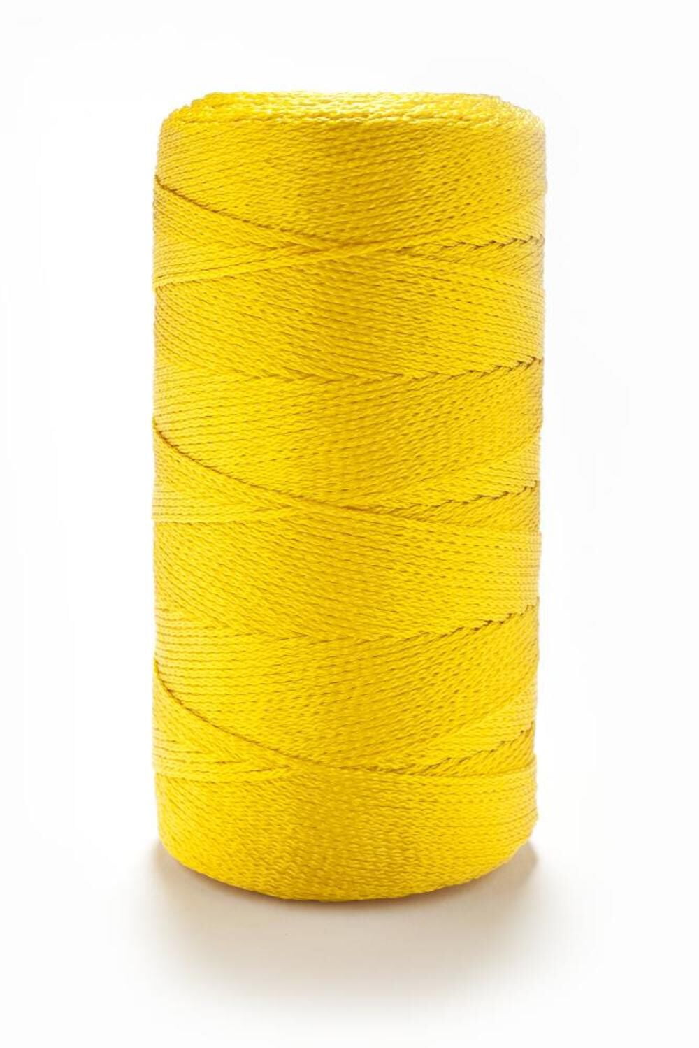 Erin Rope Braided Yellow Nylon Seine Twine #18 X 1000' - Walmart.com