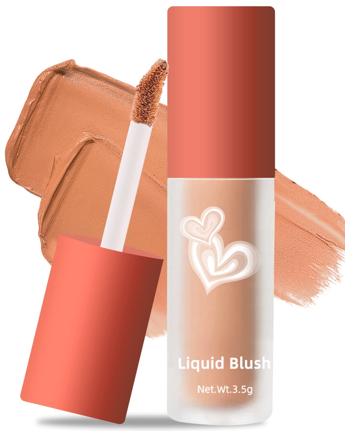 Erinde Matte Liquid Cream Blush Makeup Lightweight, Sheer Flush of ...
