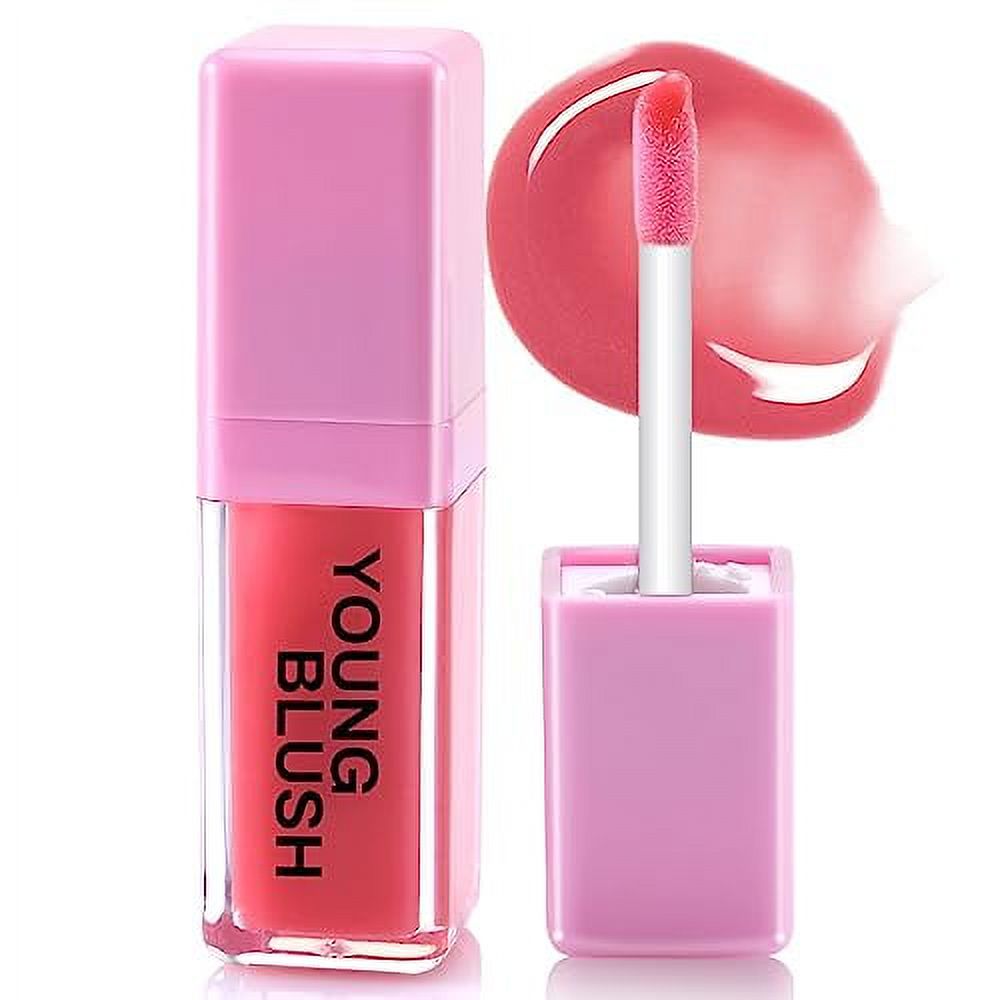 Erinde Tinted Liquid Blush .. Oil, Pink Liquid Blush .. Oil for Cheeks ...