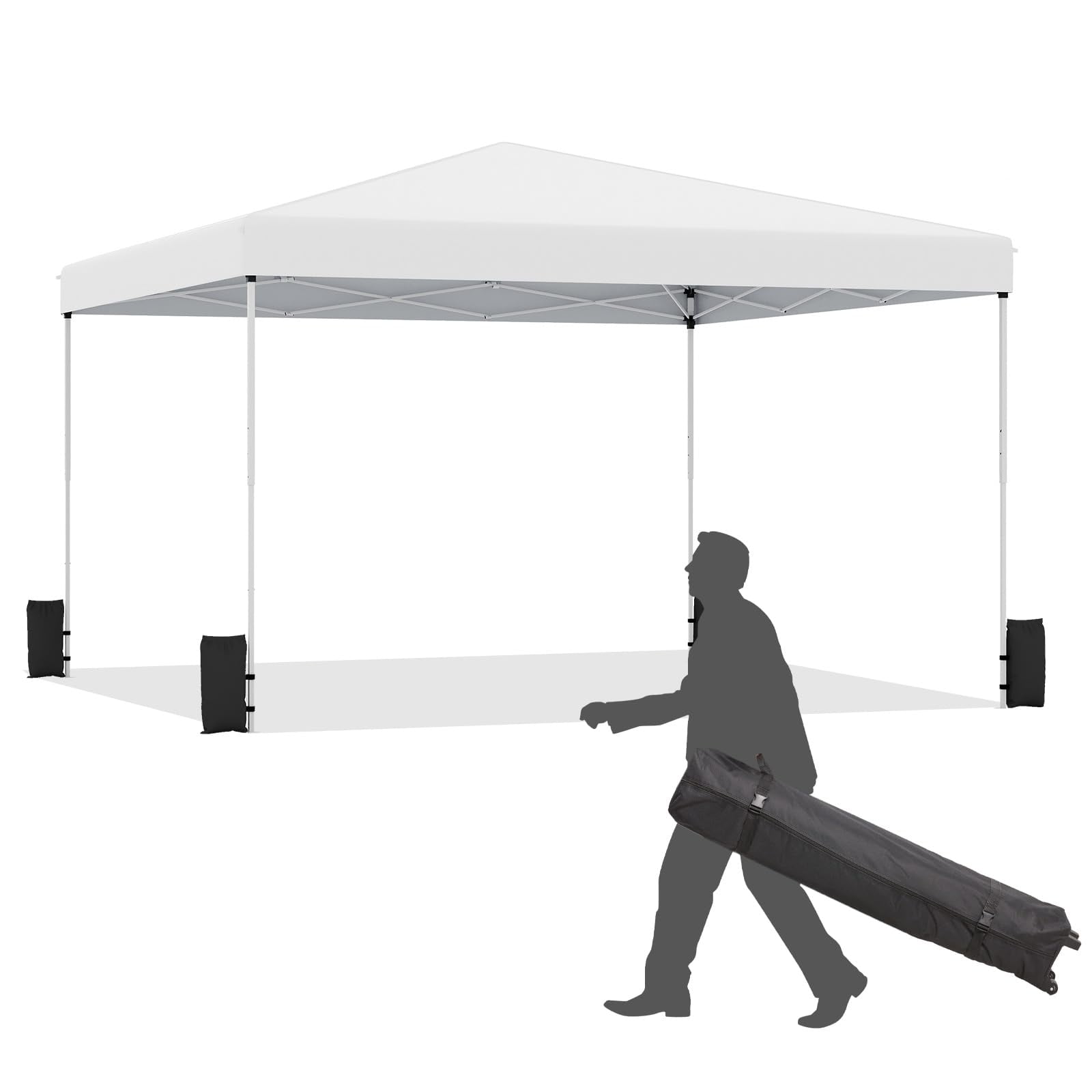 Erinnyees 12x12 Canopy,Pop Up Canopy Tent for Outside,Camping,Parties ...