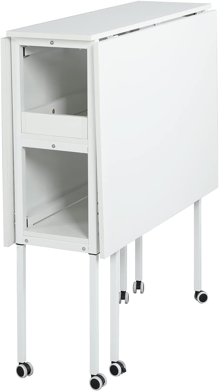 Sullivans Home Hobby Adjustable Height Foldable Table for Sewing and ...