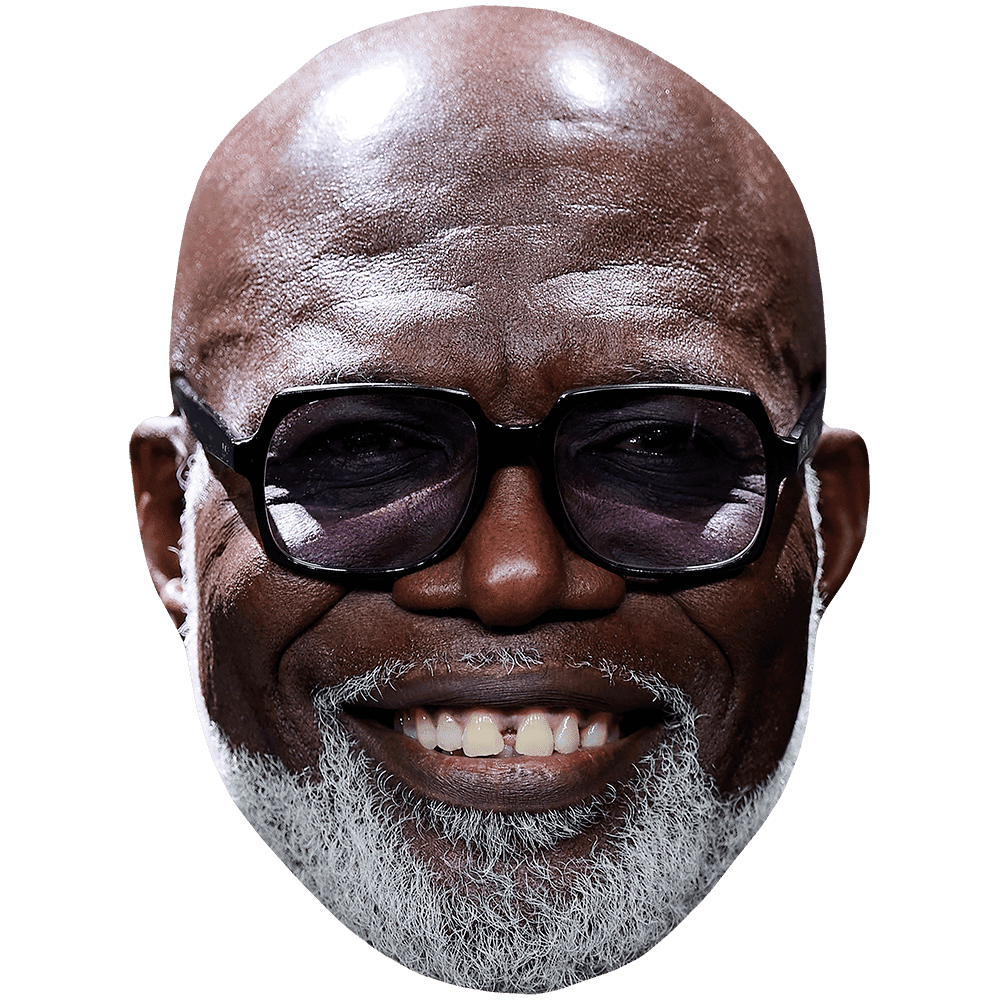 Eriq Ebouaney (Glasses) Big Head. Larger than life mask. - Walmart.com