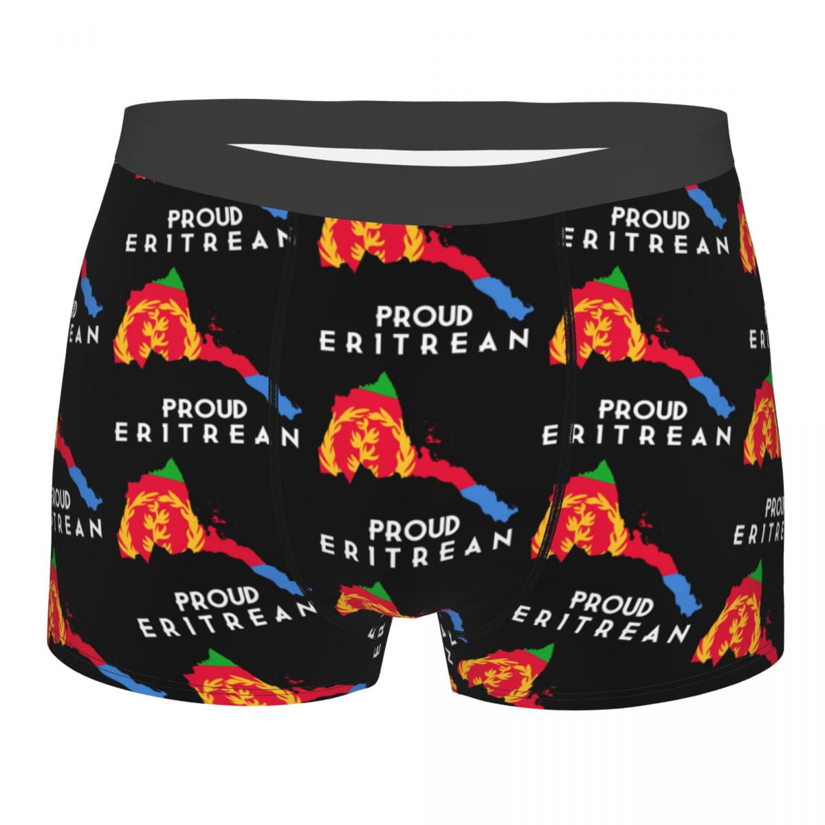 Eritrea Flag Boxer Shorts For Men 3D Printed Male Eritrean Proud ...