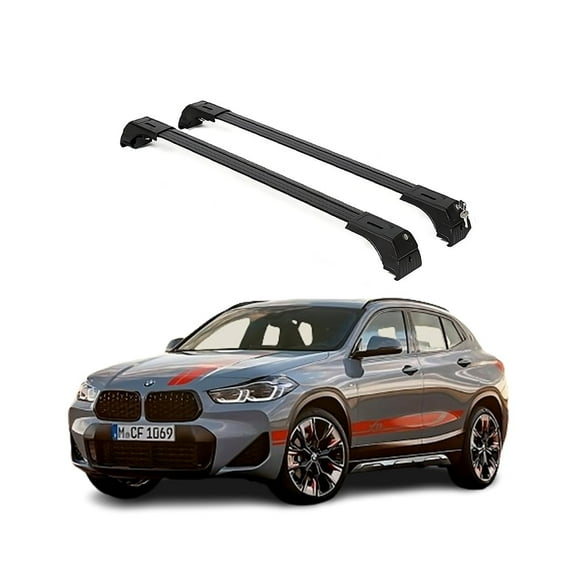 ERKUL Heavy Duty 220lbs Roof Rack Cross Bars for Mitsubishi Outlander ...