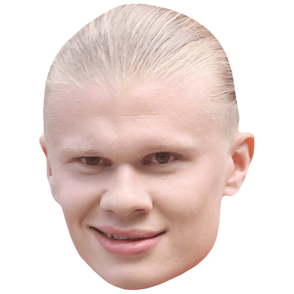 Erling Haaland (Smile) Big Head. - Walmart.com