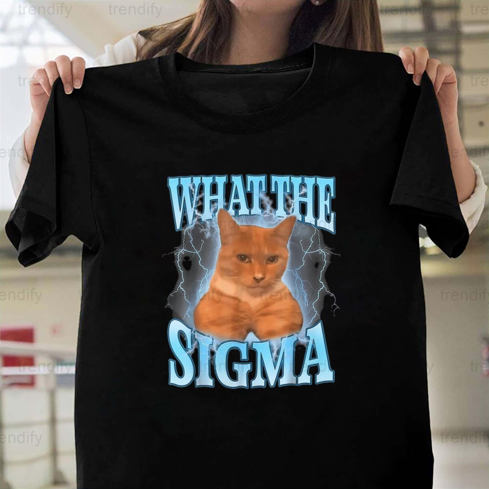 Erm, What The Sigma A Funny Cat Ironic Brainrot Y2K Internet Meme ...