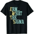 Erm What The Sigma Meme Funny Teen Gen Z Alpha T-Shirt - Walmart.com