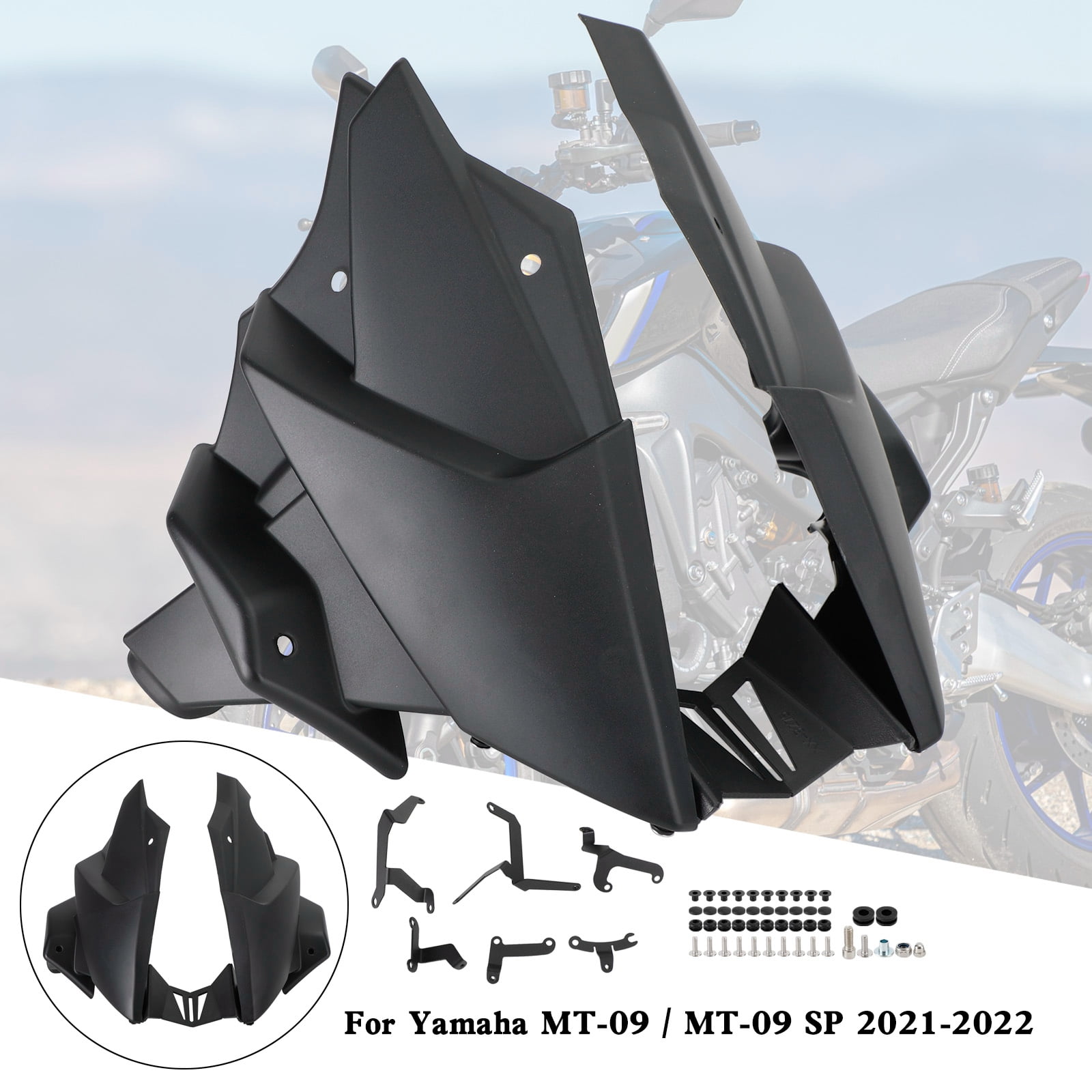 Ermax Belly Pan Lower Engine Side Fairing For Yamaha MT-09 / SP 2021 ...