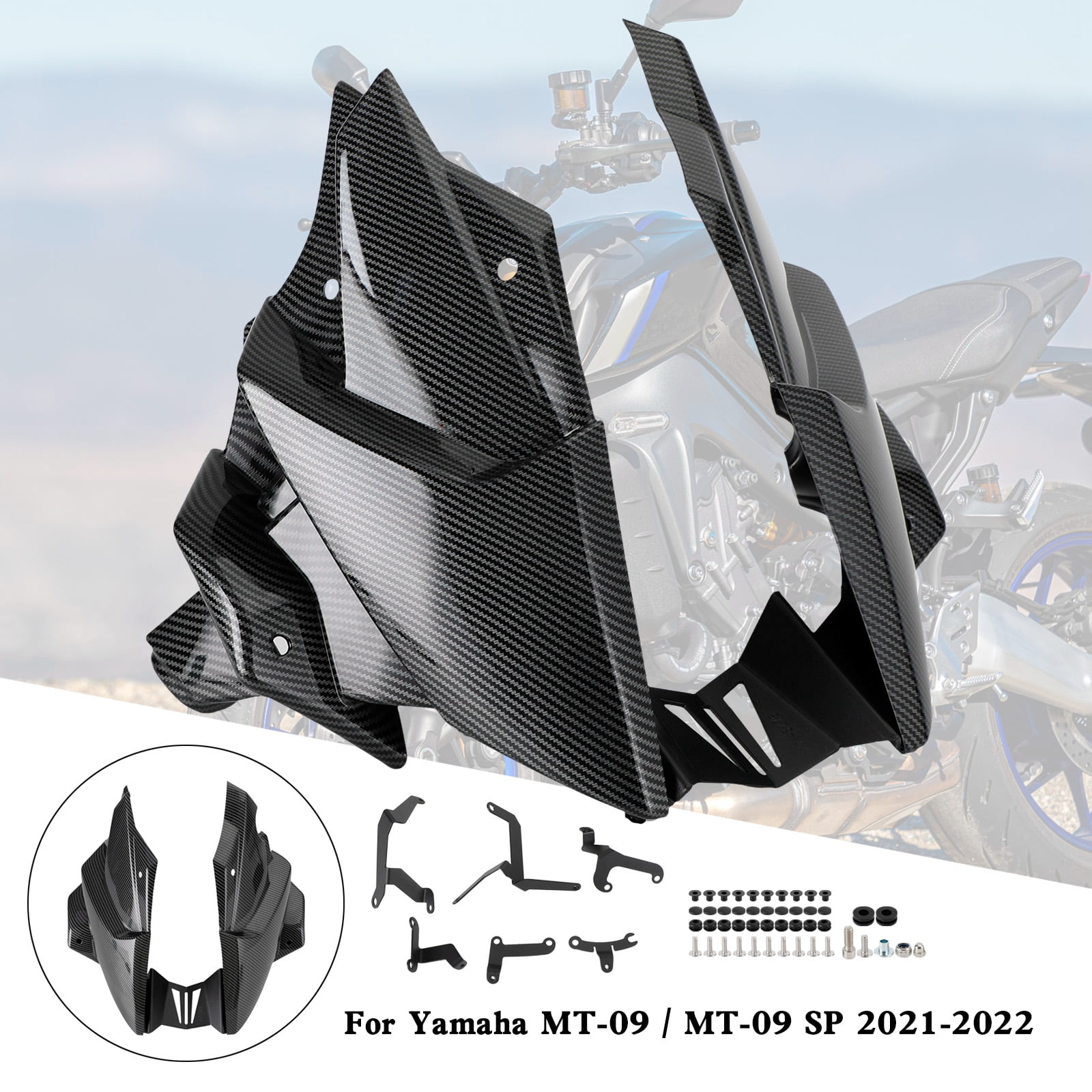 Ermax Belly Pan Lower Engine Side Fairing For Yamaha MT-09 / SP 2021 ...
