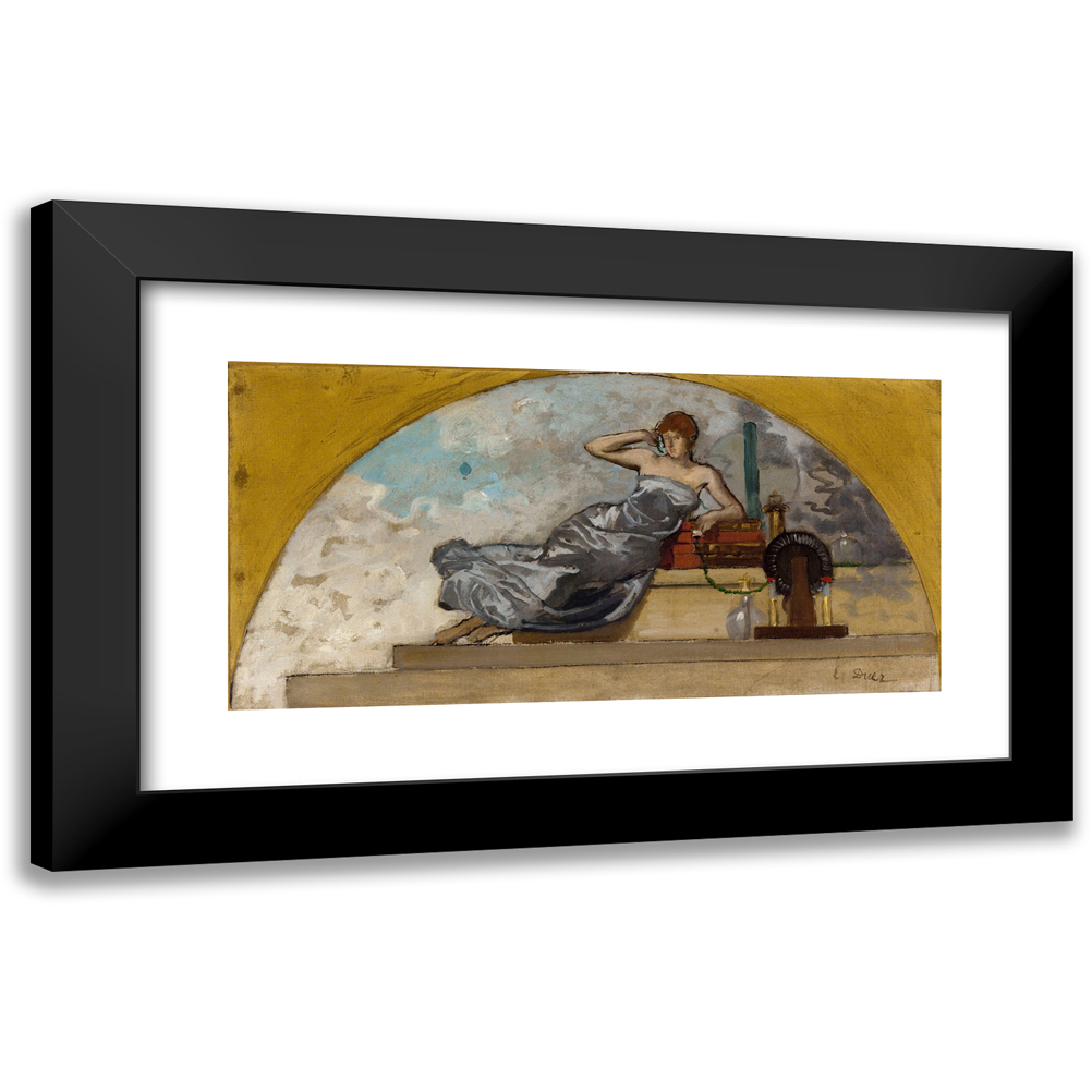 Ernest-Ange Duez 18x11 Black Modern Framed Museum Art Print Titled ...