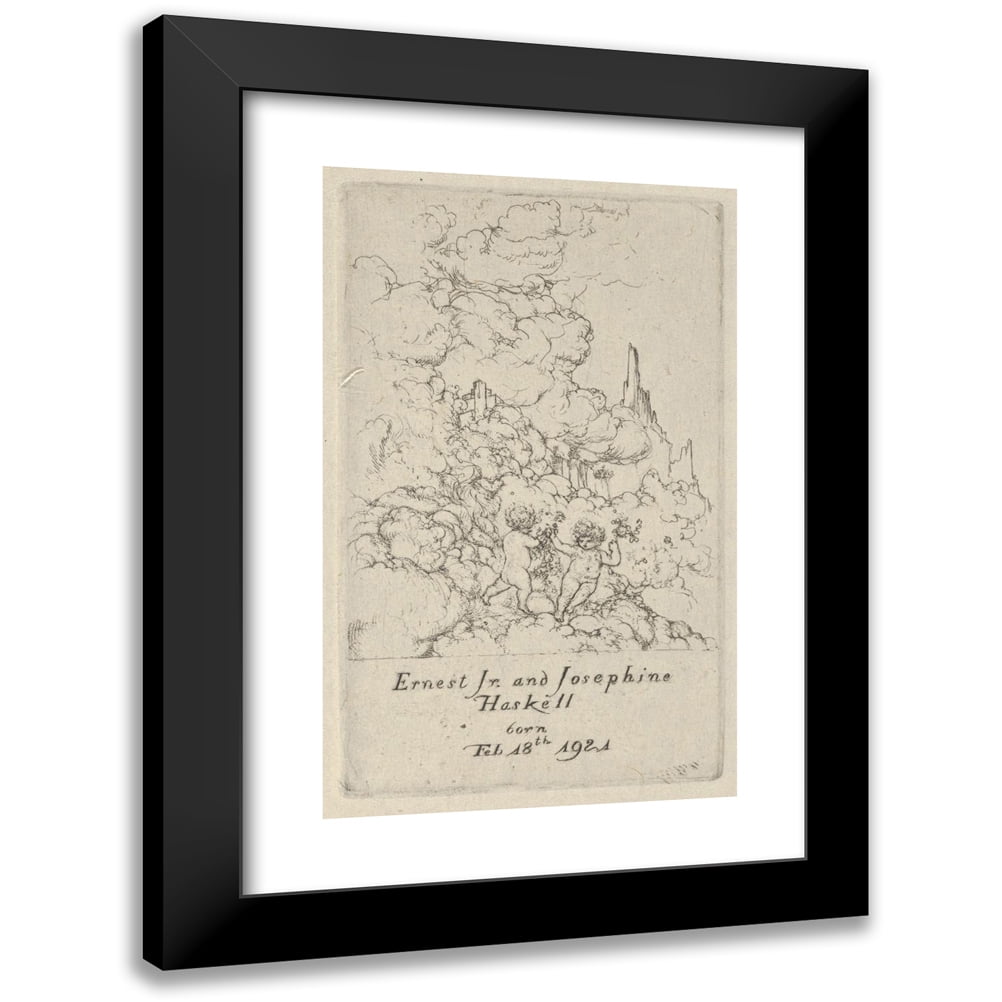 Ernest Haskell 11x14 Black Modern Framed Museum Art Print Titled ...