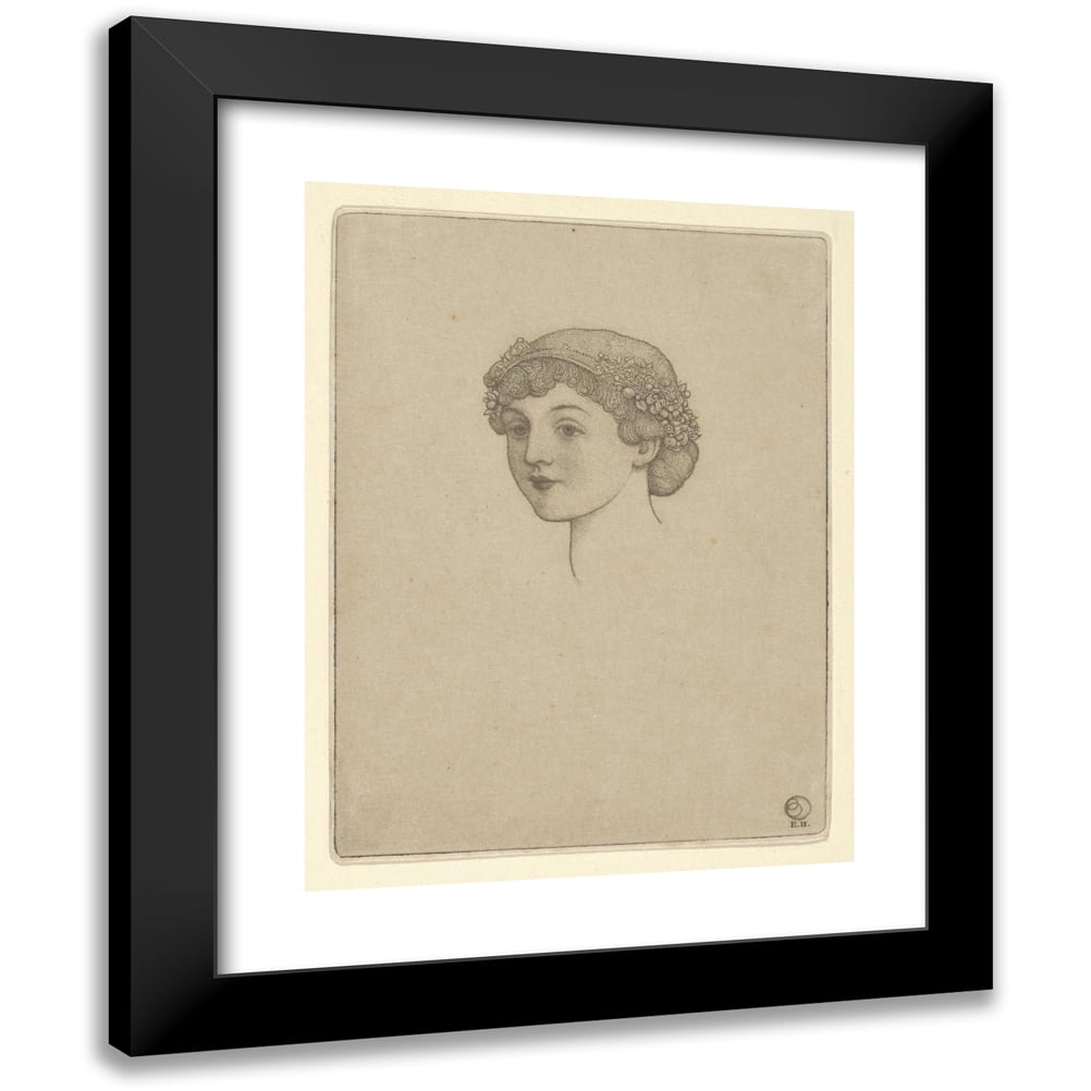 Ernest Haskell 12x14 Black Modern Framed Museum Art Print Titled ...